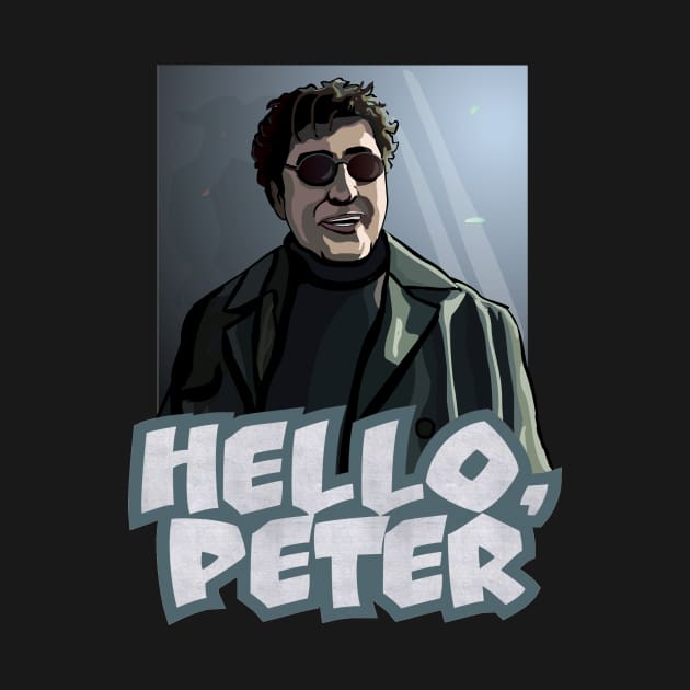 Hello Peter - Spider Man No Way Home - T-Shirt | TeePublic