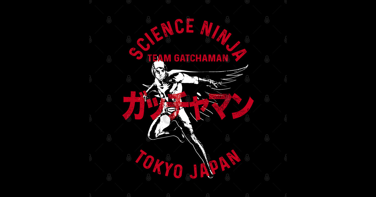 Gatchaman Battle of the Planets - Japanese text - Vintage Cartoons ...