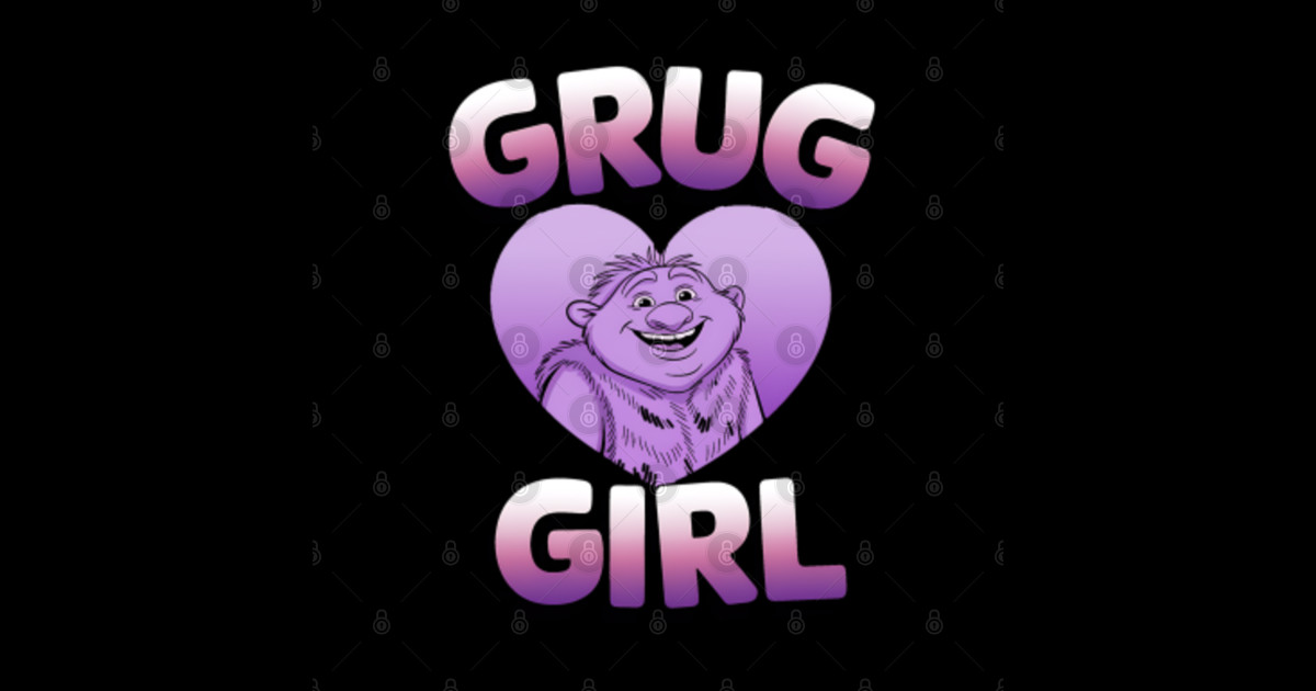 Grug Girl - Grug Girl - Sticker | TeePublic