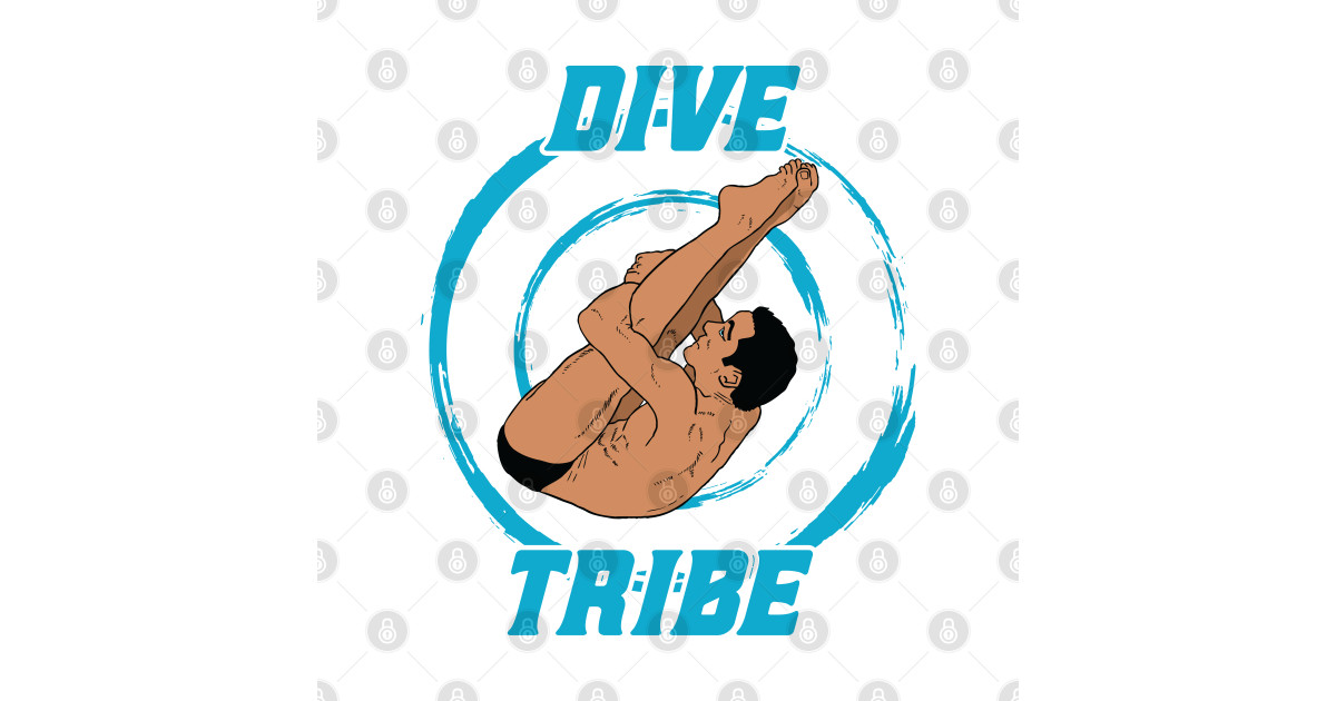 Mens Diving Dive Tribe Springboard Platform Diver - Springboard Diver ...