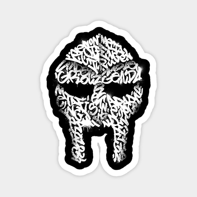 DOOM MASK | MF DOOM | DOOMSDAY graffiti tagging style - Music - Magnet ...
