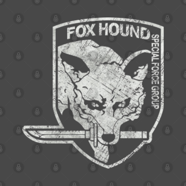 Fox Special Forces Shield V01 - Fox Hound - T-Shirt | TeePublic