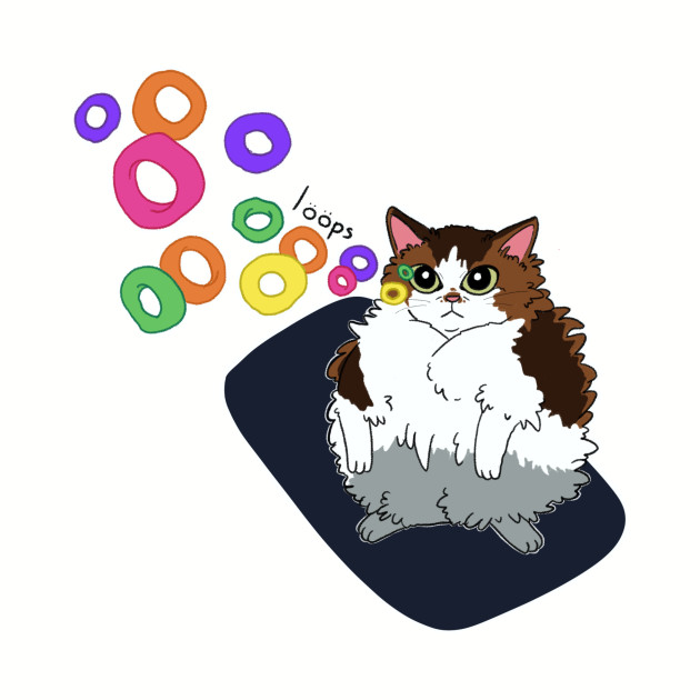 Loops cat - Loops Brother Cat Meme - Baseball T-Shirt | TeePublic
