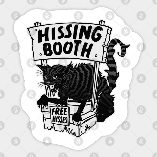 Funny Cat Hissing Booth - For Cat Moms & Cat Dads - Hissing Booth ...