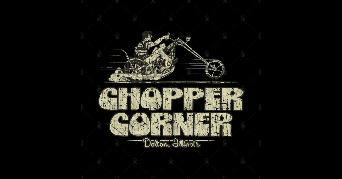 Chopper Corner 1968 - Motorcycles - Posters and Art Prints | TeePublic