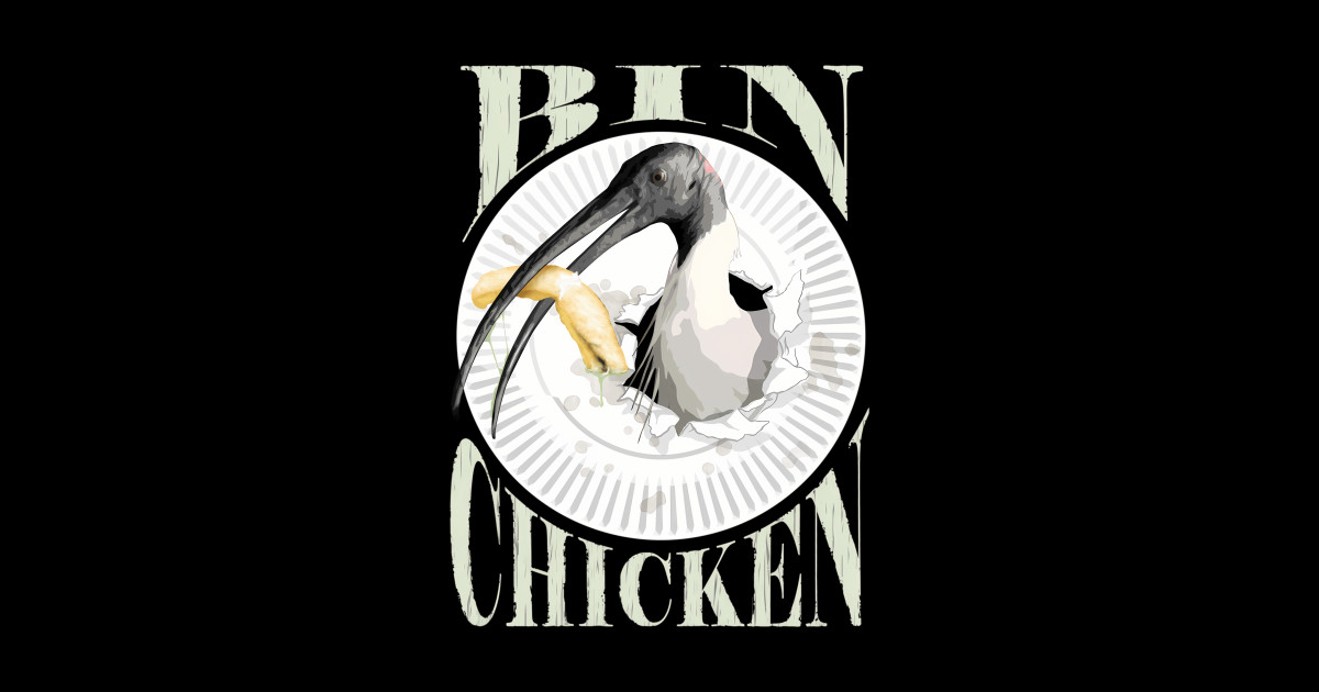 Bin Chicken - Bin Chicken - Sticker | TeePublic
