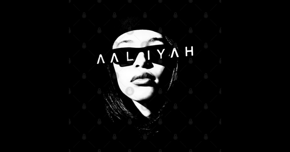 AAliyah Black Art - Aaliyah - Sticker | TeePublic