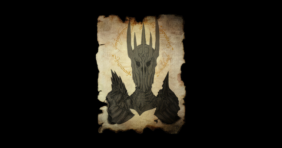 Dark Lord Sauron - Lord Of The Rings - Sticker | TeePublic