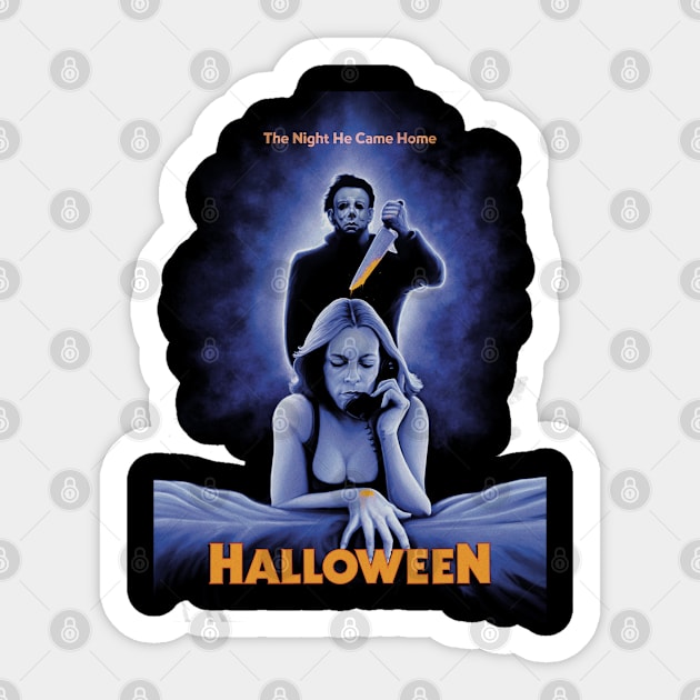Terror Halloween Movie - Halloween Movie - Sticker | TeePublic