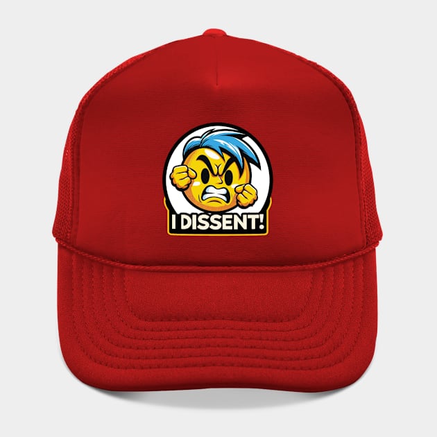 The I Dissent Emoji: A Symbol of Standing Up - I Dissent - Hat | TeePublic