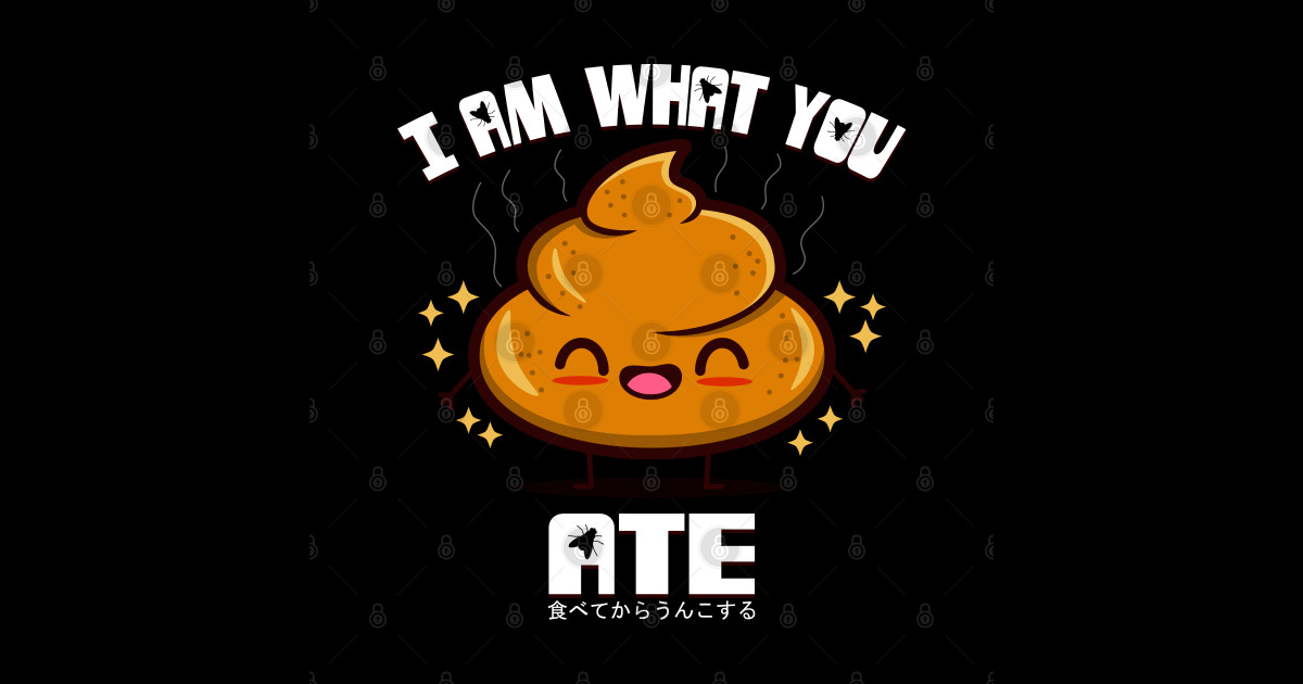 Cute Funny Kawaii Poop Poo Funny Saying Japanese Post Holiday Feast ...