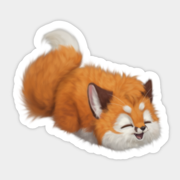 Fox Loaf - Fox - Sticker | TeePublic