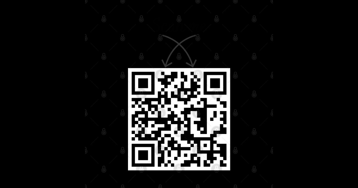 QR Code Design (Scan for Message) - Qr Code - Sticker | TeePublic