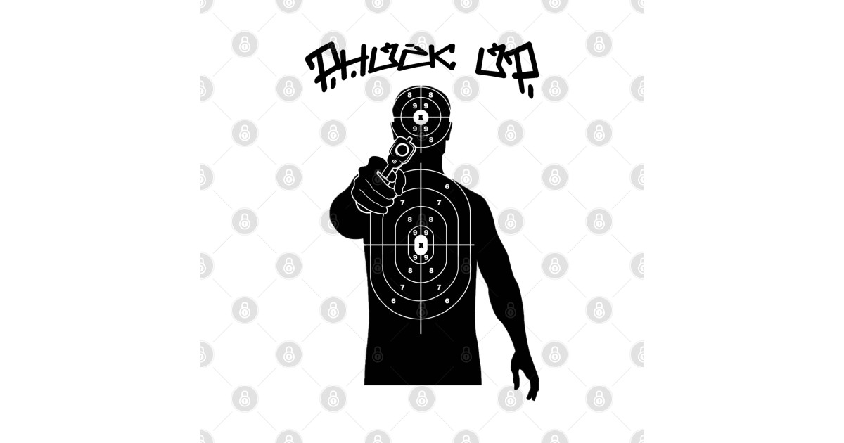phuck up gun range - Streetwear - T-Shirt | TeePublic