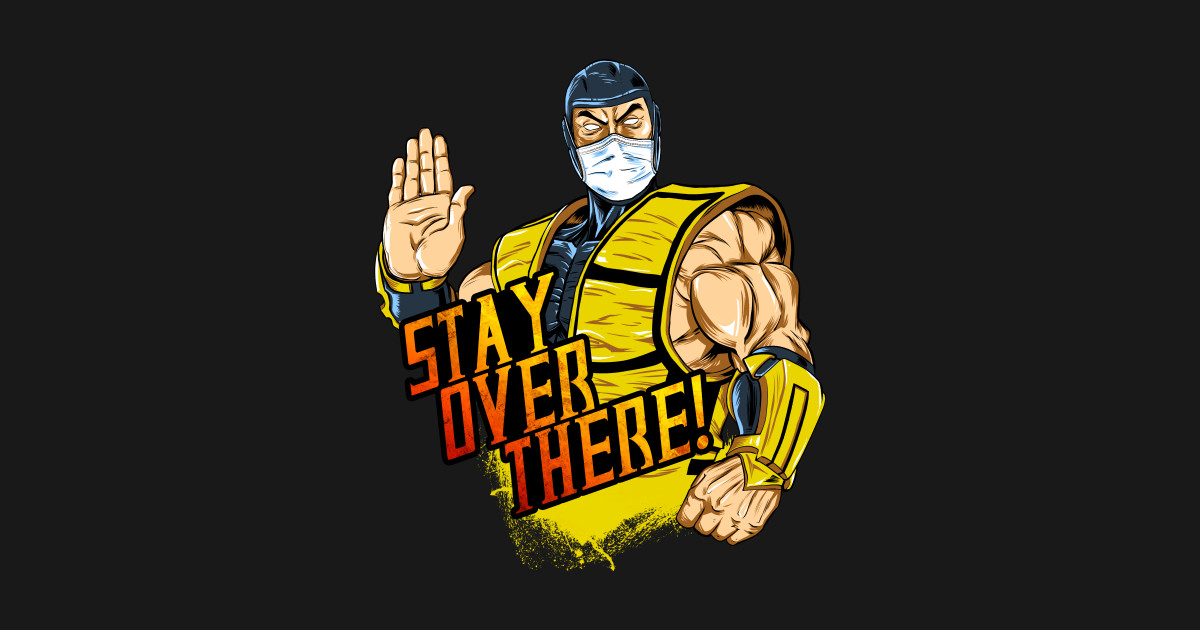 Stay over there! - Scorpion - Long Sleeve T-Shirt | TeePublic