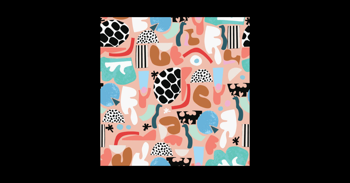 Abstract Design Pattern - Abstract - Sticker | TeePublic