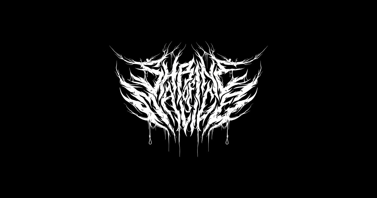 Shrine of Malice – Blackened Deathcore Dripping Logo Horror - Shrine Of ...