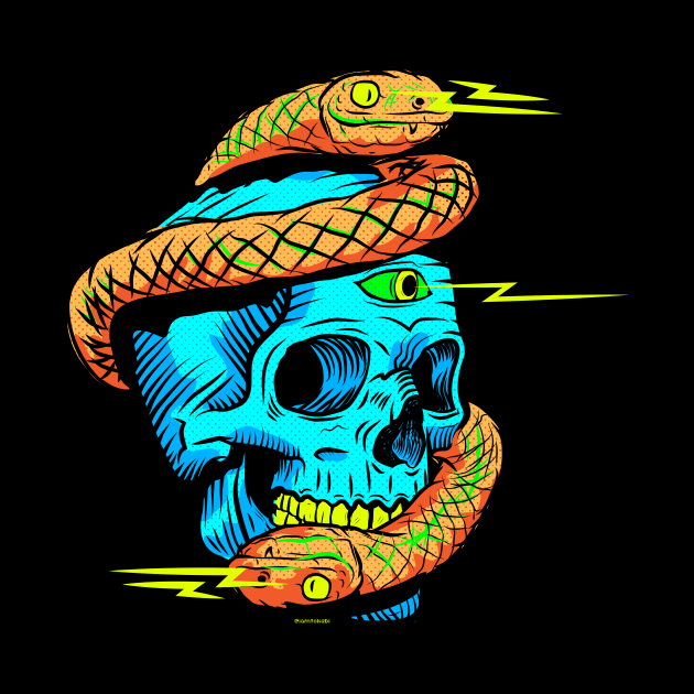 Infinite Snake Skull Ouroboros Serpent - Skull - Pin | TeePublic