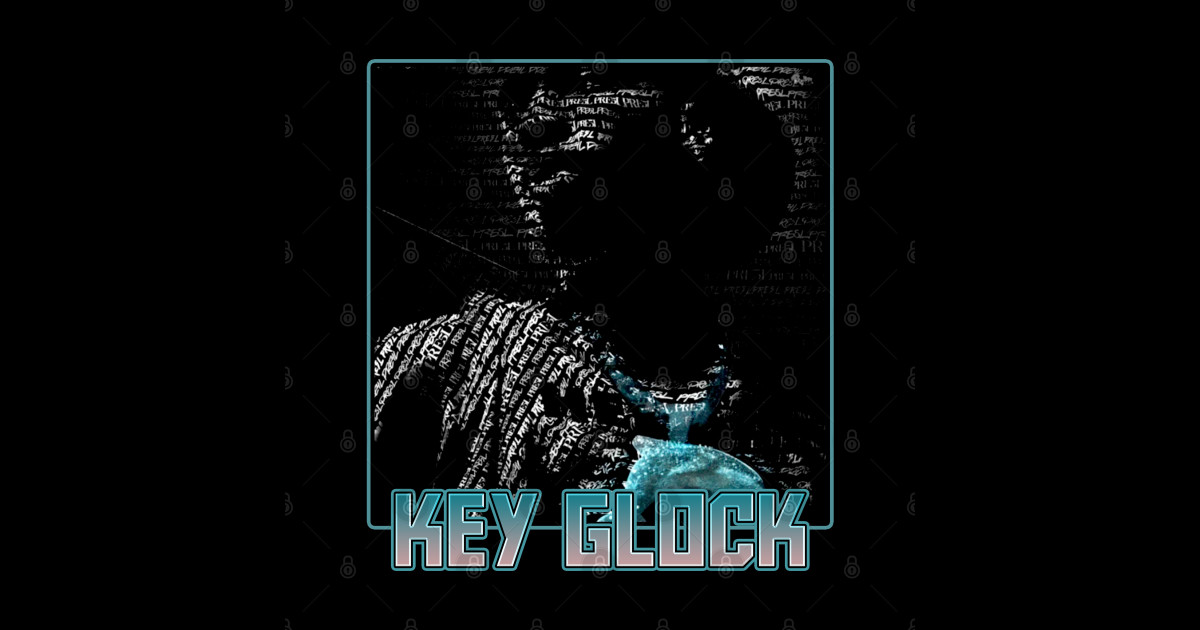 Rapper - Key Glock - Musician - Sticker | TeePublic