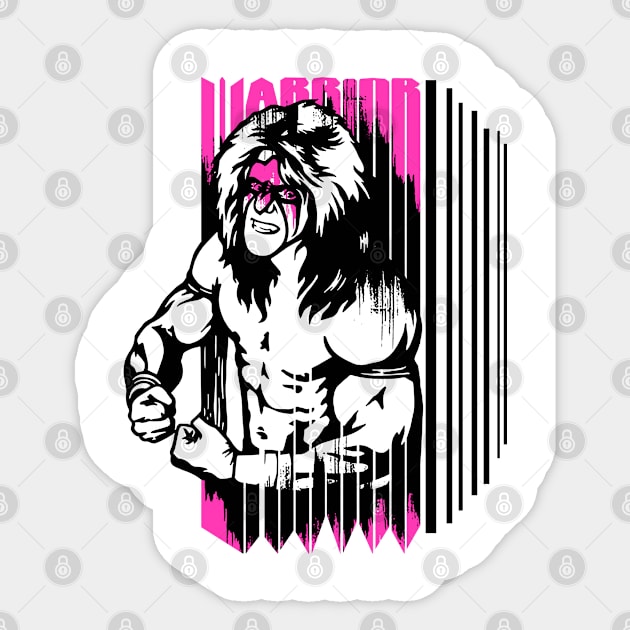 The Ultimate Warrior Spirit - The Ultimate Warrior - Sticker | TeePublic