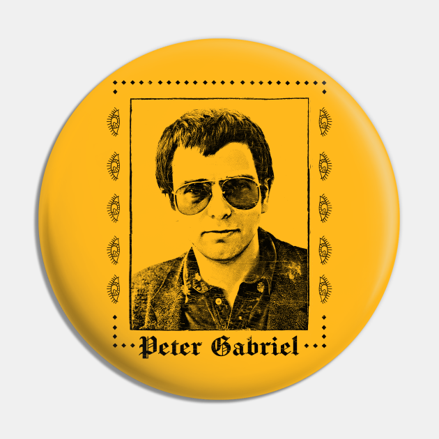 Peter Gabriel 80s Aesthetic Fan Art Design - Peter Gabriel - Pin ...
