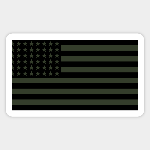 Tactical US Flag - Tactical Us Flag - Sticker | TeePublic