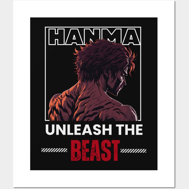 Baki Hanma the grappler Training - Baki Hanma - Posters and Art Prints ...