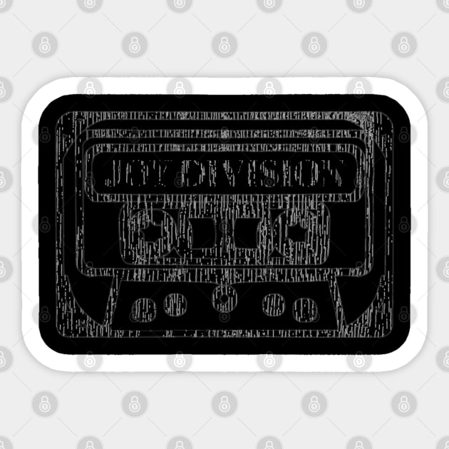 Joy Division cassette - Joy Division - Sticker | TeePublic