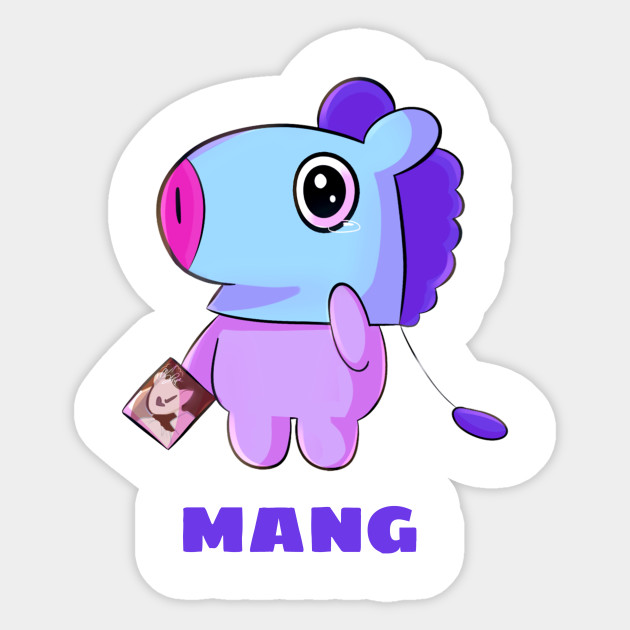MANG - Bt21 - Sticker | TeePublic