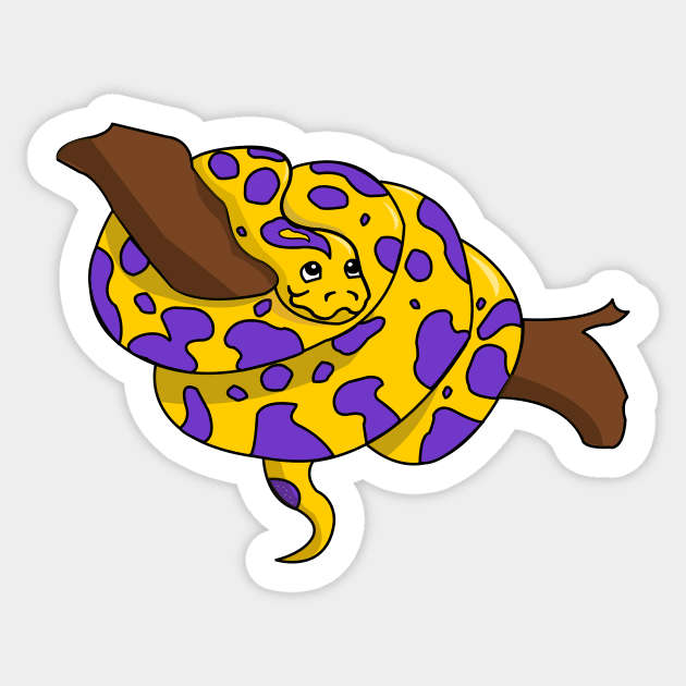 Pride Python - Intersexuality - Sticker | TeePublic