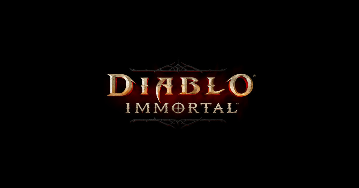 Diablo Immortal Logo - Diablo Immortal - Sticker | TeePublic