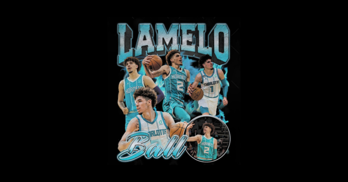 Lamelo Ball Vintage Bootleg - Lamelo Ball - Sticker | TeePublic