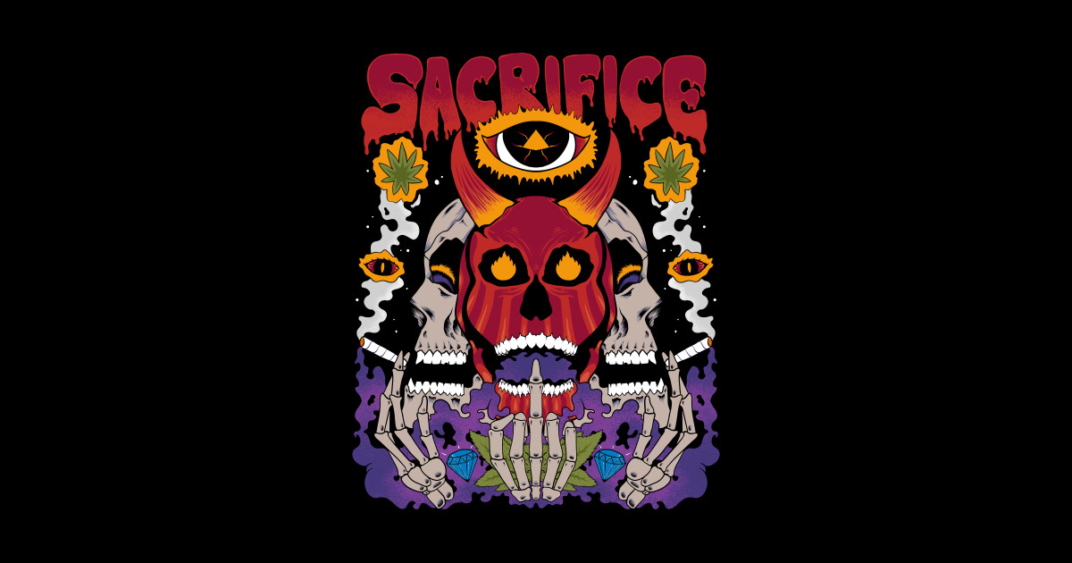 SACRIFICE - Sacrifice - Sticker | TeePublic