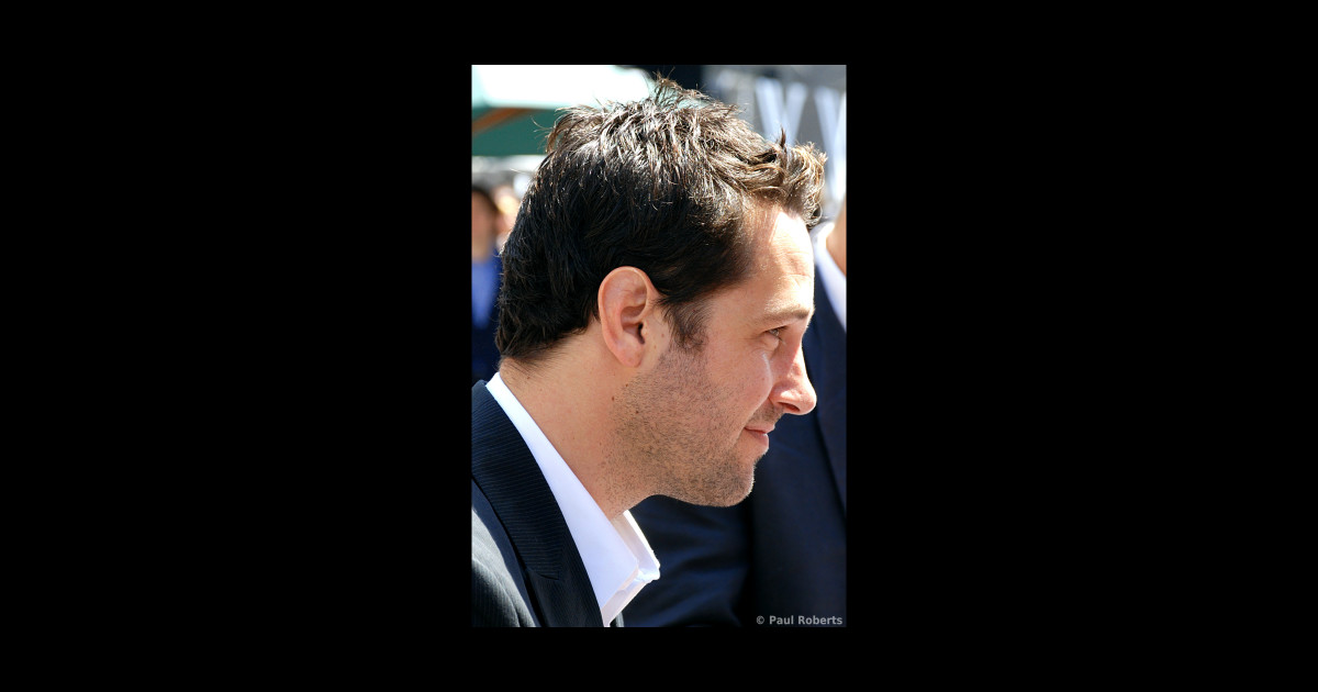 Paul Rudd Profile Hollywood - Rudd - Sticker | TeePublic