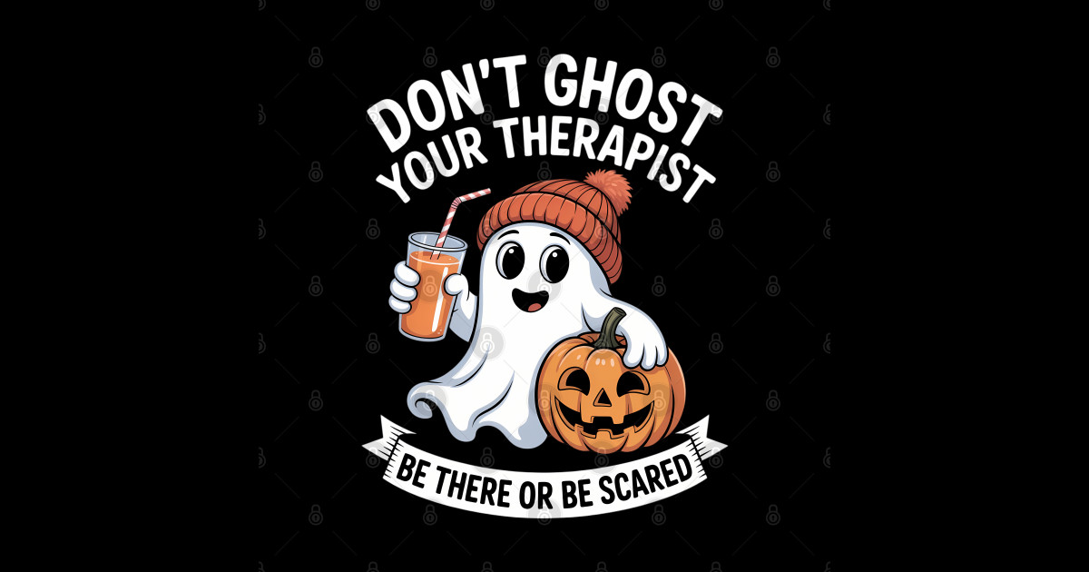 Therapist Halloween Mental Health Support Inspiration Funny Cute ...