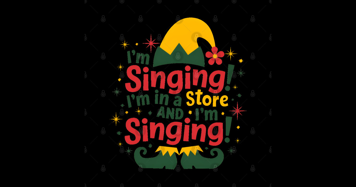 Funny Christmas elf movie - I’m singing! I’m in a store and I’m singing ...