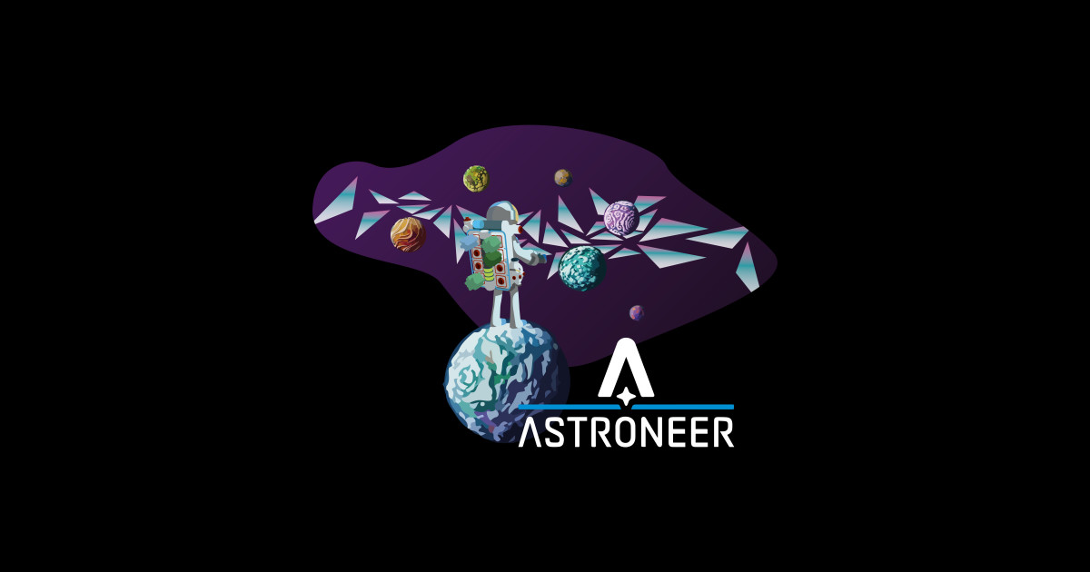 Astroneer Space Logo - Astroneer - Sticker | TeePublic