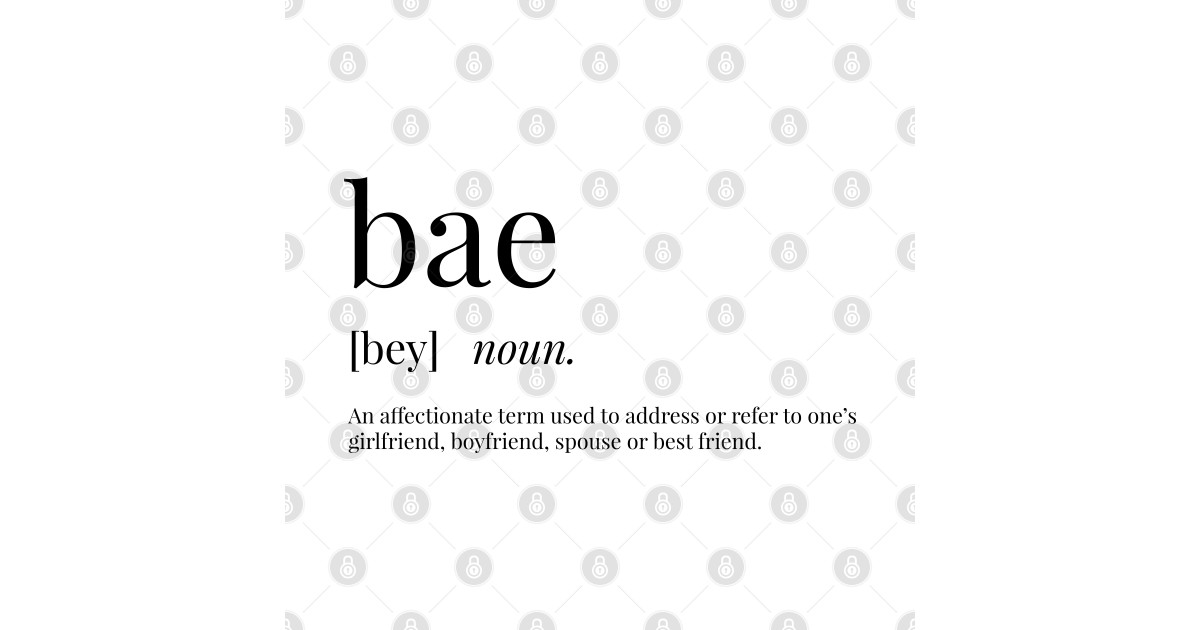Bae Definition - Salt Bae Meme - T-Shirt | TeePublic