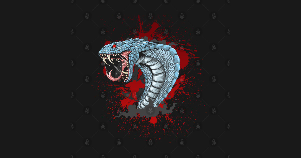 Cobra Snake Blood - Cobra - Posters and Art Prints | TeePublic