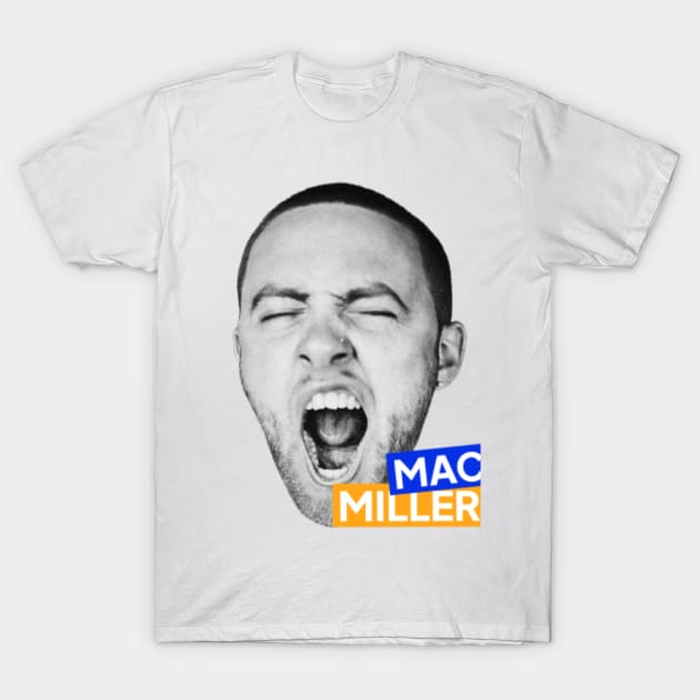 Mac Miller Face #1 - Mac Miller - T-Shirt | TeePublic