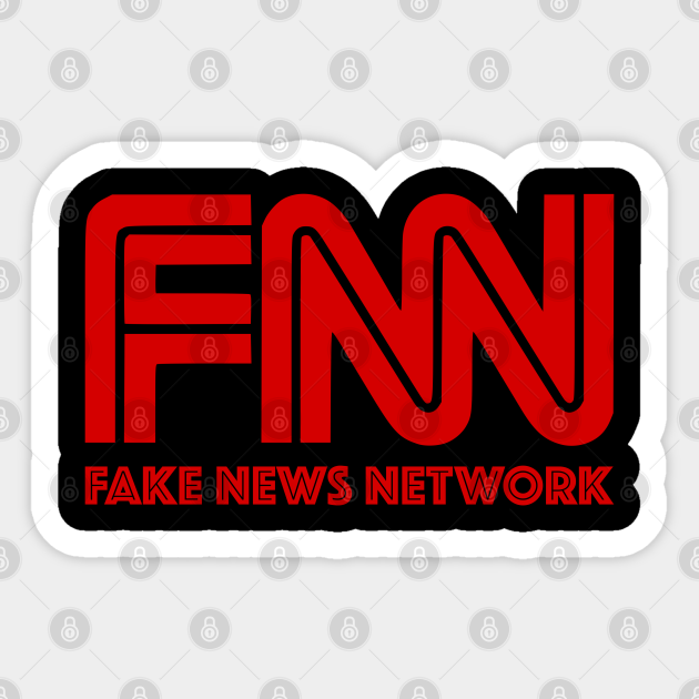 FNN - Fake News - Sticker | TeePublic