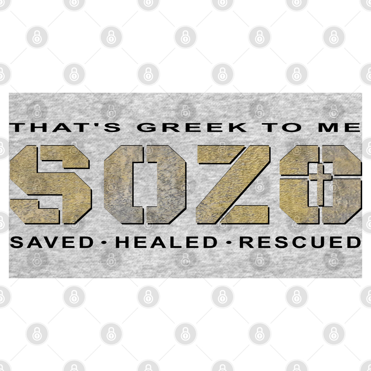 Sozo, Greek for Salvation, That's Greek To Me - Salvation Gift ...