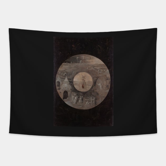 Scenes from the Passion of Christ - Hieronymus Bosch - Hell - Tapestry ...
