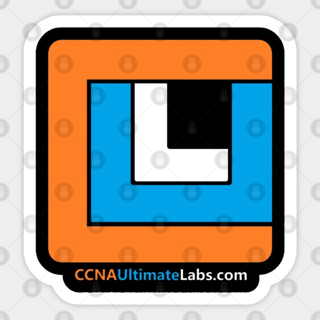 CCNAUltimateLabs logo #2 - Ccna - Sticker | TeePublic