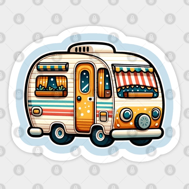 Cute mini van - Van - Sticker | TeePublic