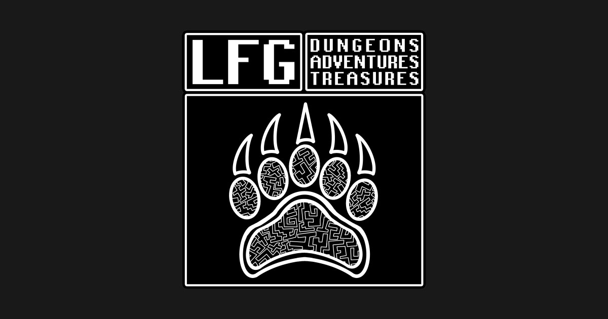 LFG Looking For Group Druid Class Claw Dungeon Tabletop RPG TTRPG ...