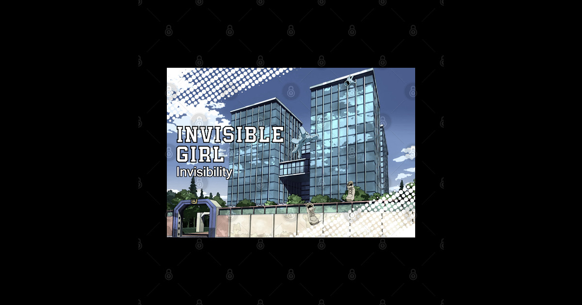 Toru Hagakure (Invisible Girl) - My Hero Academia - Sticker | TeePublic