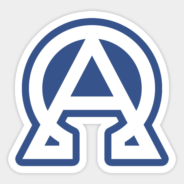 Alpha Omega White - Christian - Sticker | TeePublic