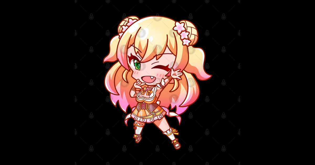 Momosuzu Nene Hololive - Momosuzu Nene - Sticker | TeePublic
