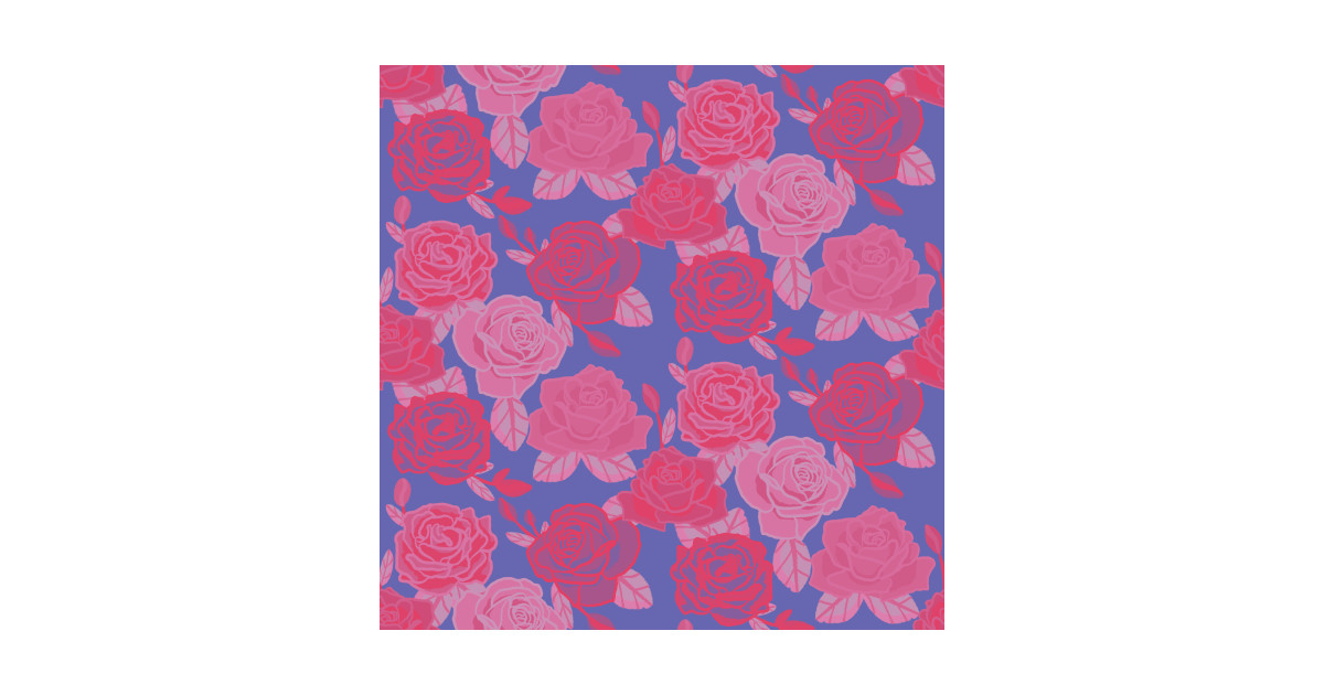 Very Peri English Roses - Roses - T-Shirt | TeePublic